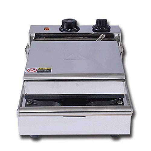 Commercial Donut Machine, 4 Grids 8.5cm Electric Donut Maker Nonstick Double-side Heating Doughnut Baker for Bakery Dessert Shop Restaurant 110V 1100W