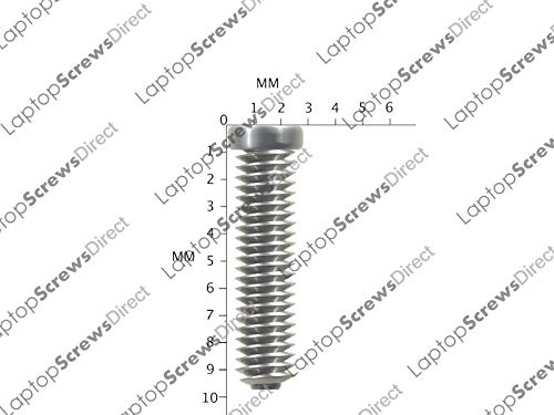 RapidSparesLtd Pack of 500 M2X9 New Sliver Wafer Head Laptop Machine Screw Philips Head