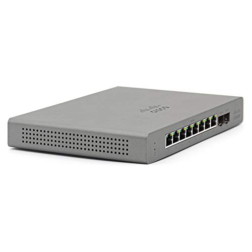 Meraki Go by Cisco | 8 Port Network Switch | Cloud Managed | [GS110-8-HW-US]