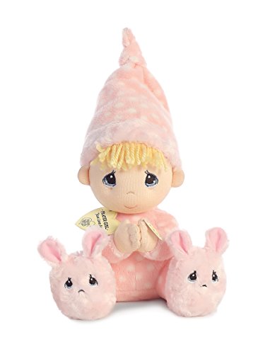 Aurora World Precious Moments Prayer Girl with Sound Spanish Plush,, 9.5 inches