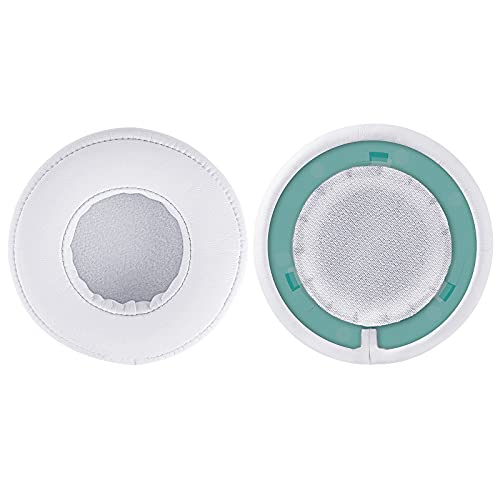 Geekria QuickFit Replacement Ear Pads for Monster Beats Pro Detox Headphones Ear Cushions, Headset Earpads, Ear Cups Repair Parts (White)