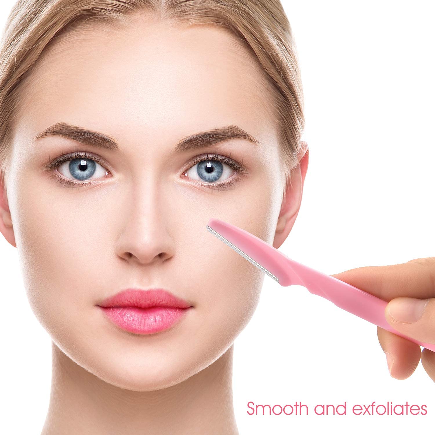 30Pcs Eyebrow Razor and Face Razor for Women, Shaper Shavers Trimmers for Women and Men Face Hair Removers Multipurpose Exfoliating