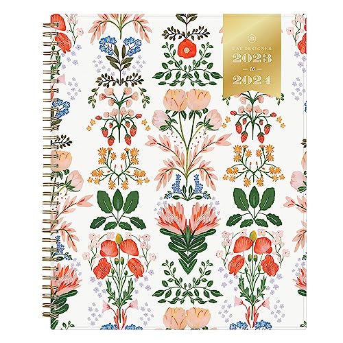 2023-2024 Day Designer Weekly/Monthly Planning Calendar, 8-1/2" x 11", Poppy Garden, July 2023 to June 2024, 142522
