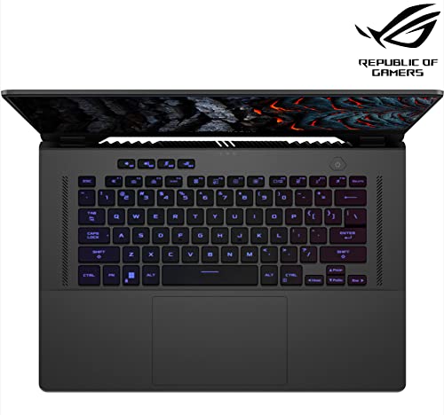ASUS - ROG Zephyrus 15.6" WQHD 165Hz Gaming Laptop-AMD Ryzen 9 6900HS- NVIDIA GeForce RTX 3060-DDR5 Memory, PCIe SSD – with HDMI Cable (40GB RAM | 1TB PCIe SSD)
