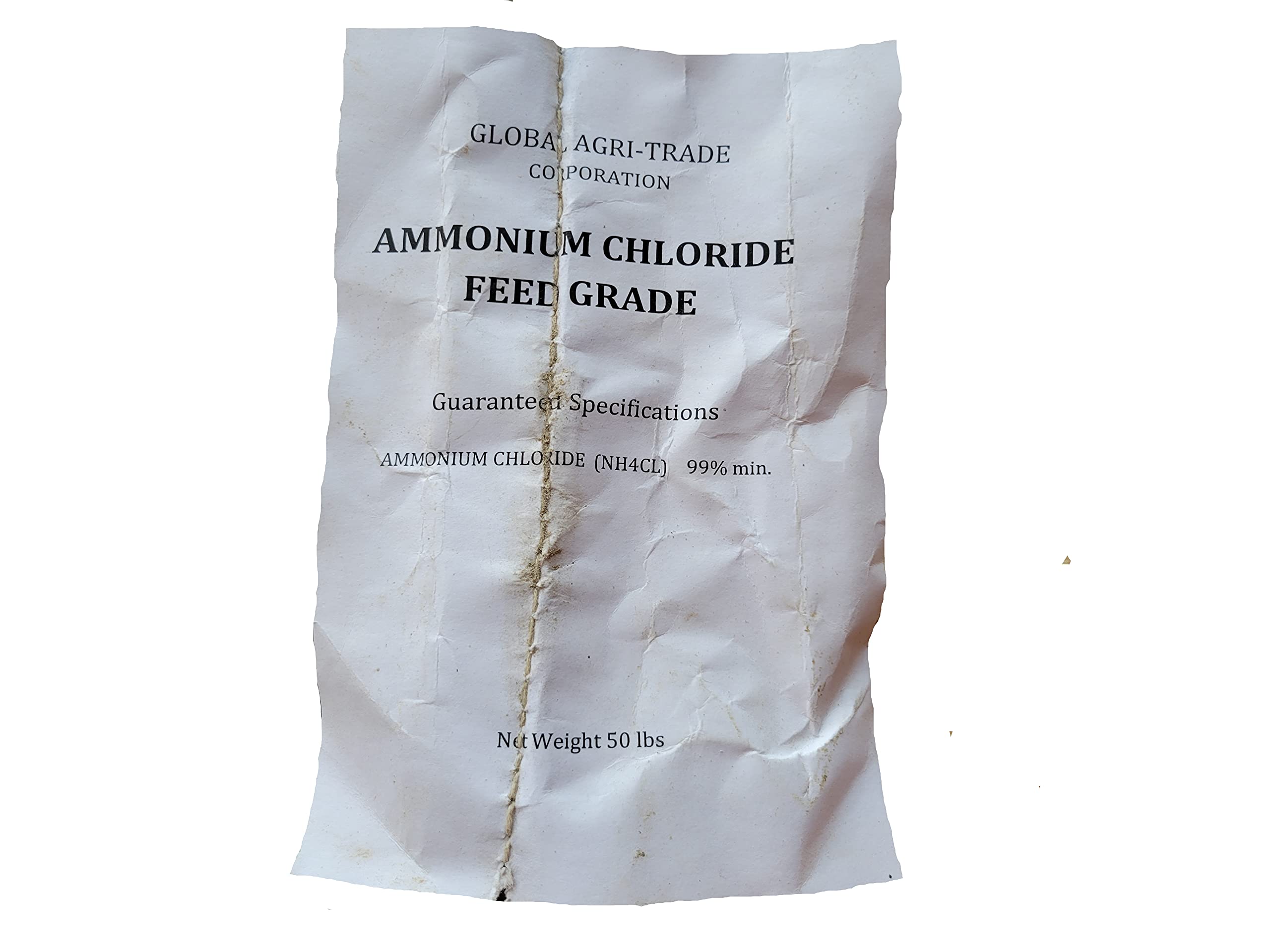 99-Percent Ammonium Chloride | 50 lbs | Multiple Uses | Highly Effective for Veterinary, Pyrotechnics, Wood Burning, and Laboratories (50 lb)