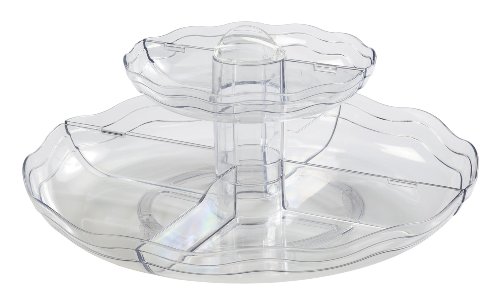 CreativeWare 2-Tier Carousel Tray