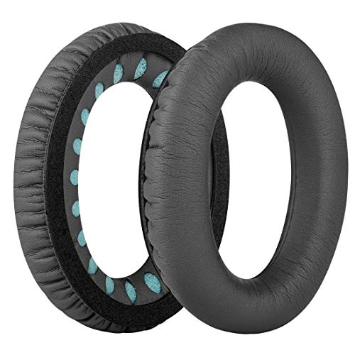 Geekria Replacement Ear Pads + Headband Cover for Bose SoundTrue Around-Ear, AE2, AE2i, AE2w Headphones Headband + Replacement Earpads, Headset Ear Cushion Repair Parts (Dark Grey)