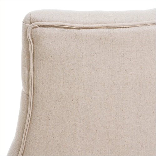Christopher Knight Home Hayden Tufted Fabric Dining / Accent Chairs, 2-Pcs Set, Beige