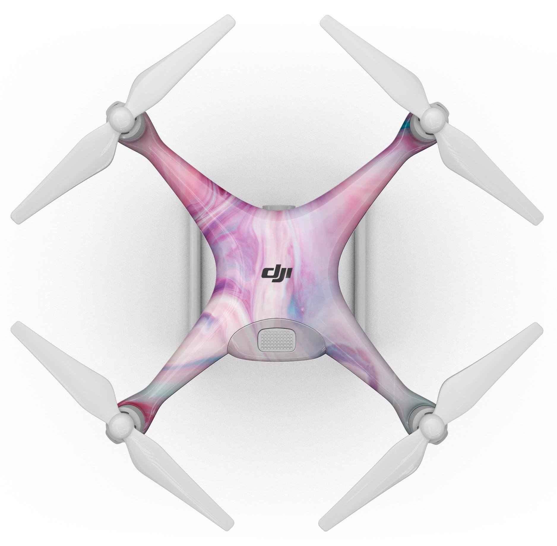 Design Skinz Design Skinz Marbleized Color Paradise V2 Full-Body Wrap Decal Skin-Kit Compatible with The Drone DJI Spark
