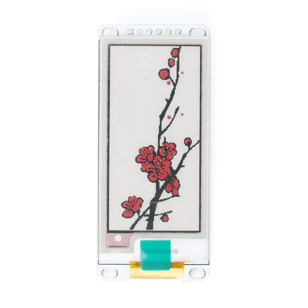 Taidacent 2.13 Inch Electronic e Ink Display Monitor Module IL0373F Red Black and White SPI Interface E-Paper Electronic Paper e Ink