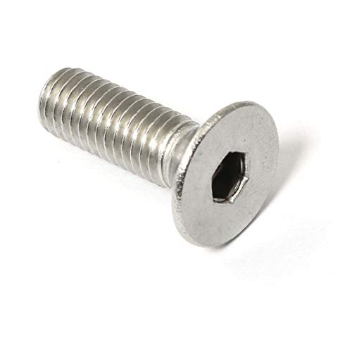 PZRT 2pcs Cylindrical Hollow Hexagon Socket Screw 304 Stainless Steel Lamp Threading Screws Through Hole Bolt with Hex Nut M6x20mm