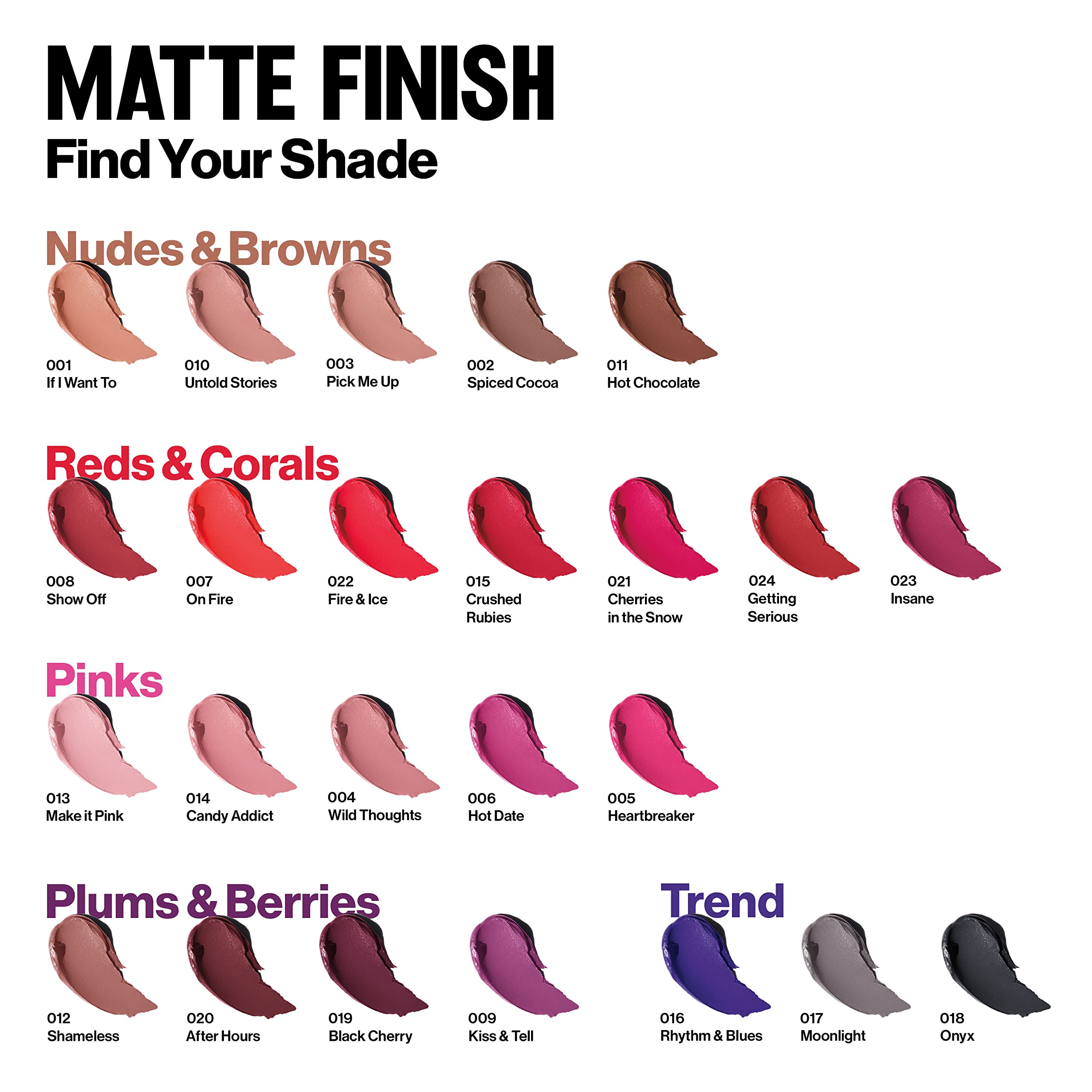 Revlon Super Lustrous The Luscious Mattes Lipstick, High Impact with Moisturizing Velvety Formula, If I Want To, 0.74 oz