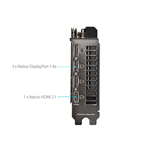 ASUS Dual NVIDIA GeForce RTX 3050 OC Edition Gaming Graphics Card - PCIe 4.0, 8GB GDDR6 Memory, HDMI 2.1, DisplayPort 1.4a, 2-Slot, Axial-tech Fan Design, 0dB Technology, Steel Bracket