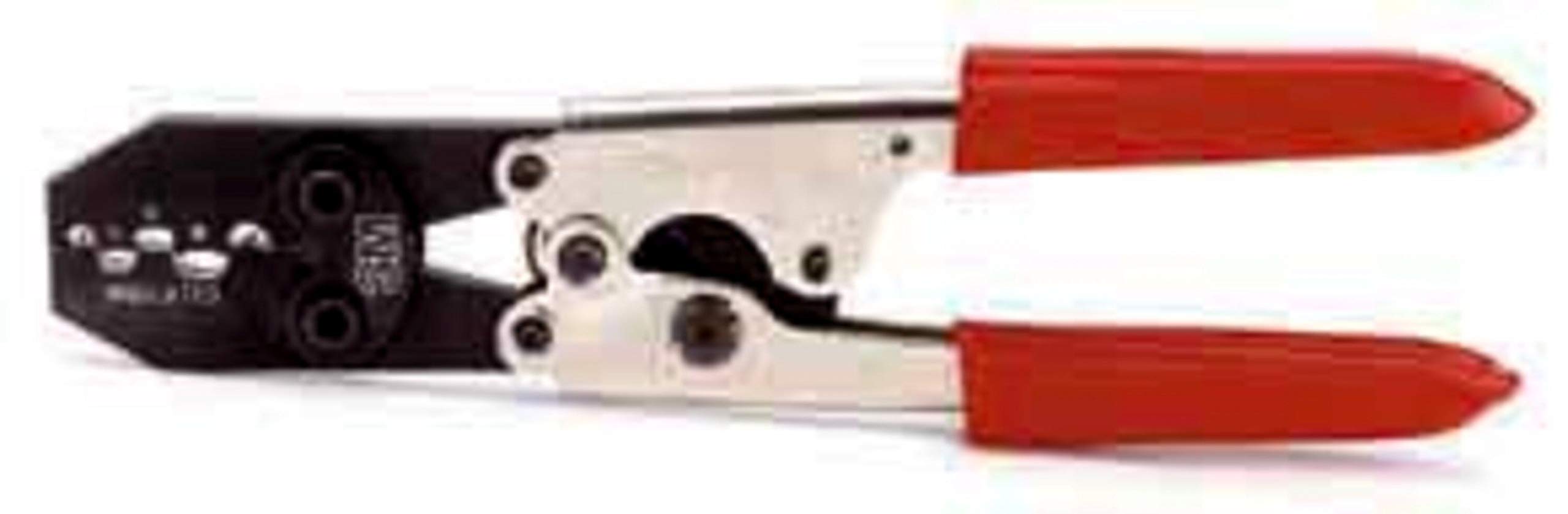 3M Hardened Steel Ratchet Tool TR-490, Red Plastic Grip, Corrosion-Resistant Finish, Ratchet Release Lever, 1/Bag