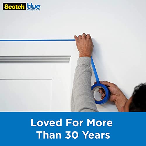 Blue Painter's Tape, Multi-Surface Painter's Tape, 14 Day Clean Release Tape, 0.94 Inches x 60 Yards - 2 Rolls