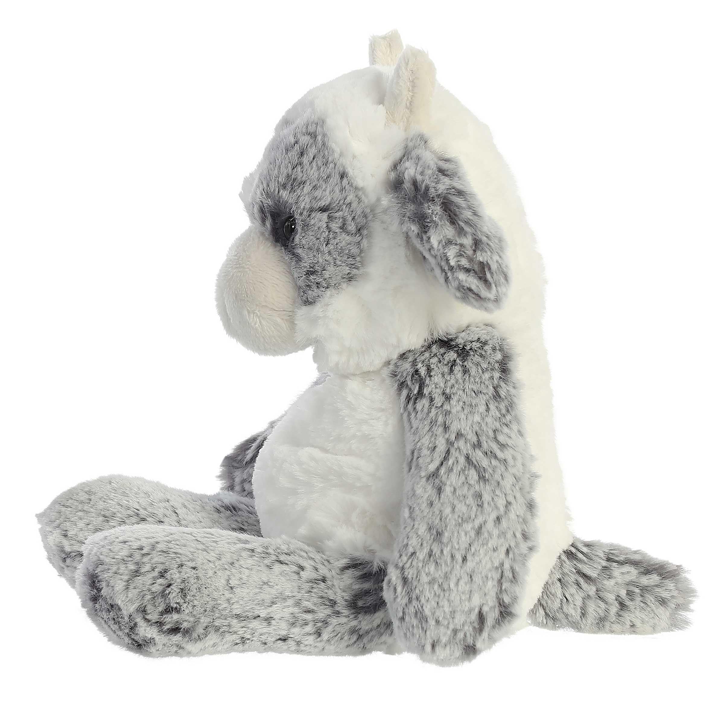 Aurora® Snuggly Sweet & Softer™ Cow Stuffed Animal - Comforting Companion - Imaginative Play - White 9 Inches