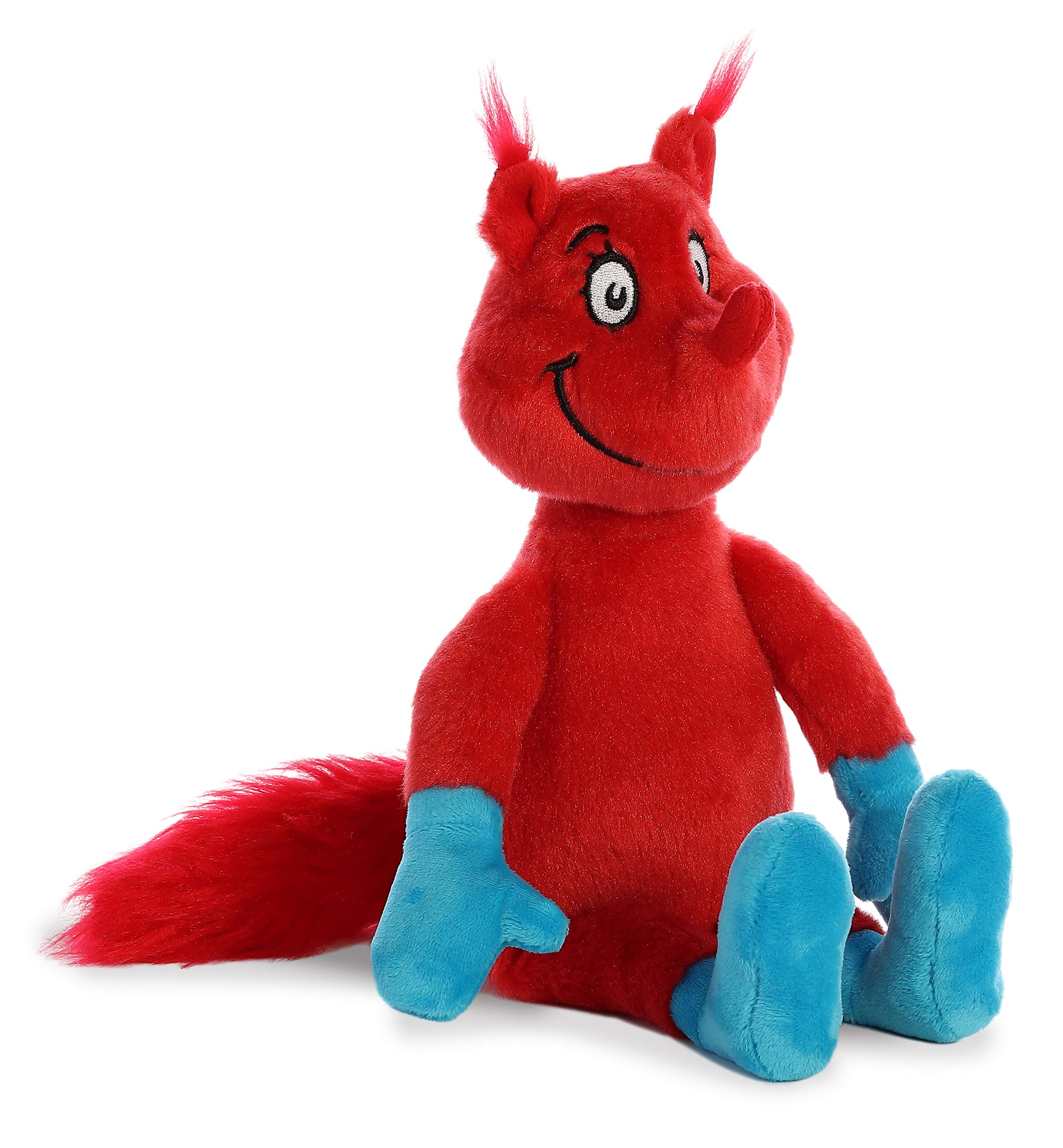 Aurora® Whimsical Dr. Seuss™ Fox in Socks Stuffed Animal - Magical Storytelling - Officially Licensed - Red 12 Inches