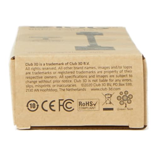 Club 3D CAC-1080 DisplayPort 1.4 to HDMI 2.0b HDR Active Adapter M/F