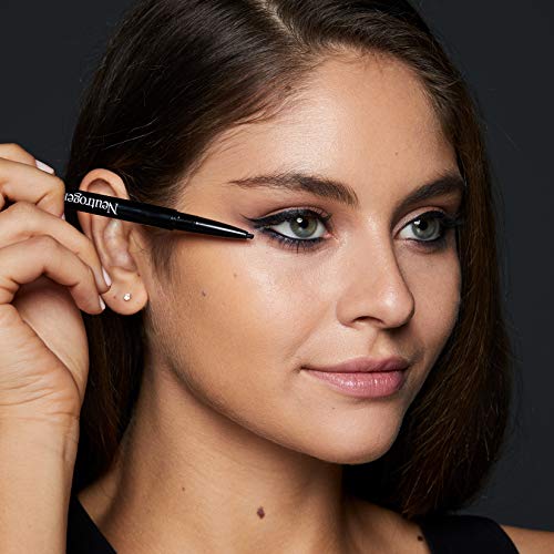 Neutrogena Intense Gel Eyeliner with Antioxidant Vitamin E, Smudge- & Water-Resistant Eyeliner Makeup for Precision Application, Smokey Gray, 0.004 oz