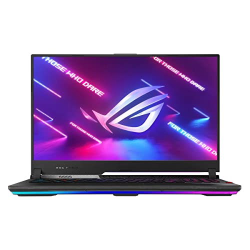 ASUS ROG Strix Scar 17 (2022) Gaming Laptop, 17.3" 360Hz IPS FHD Display, NVIDIA GeForce RTX 3070 Ti, Intel Core i9-12900H, 16GB DDR5, 1TB SSD, Per-Key RGB Keyboard, Windows 11, G733ZW-DS94