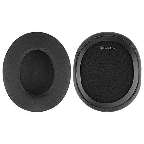 GEEKRIA Sport Cooling Gel Replacement Ear Pads for HyperX Cloud Flight, Cloud Flight S, CloudX Flight, Cloud Stinger, Stinger Core, Stinger S, Headphones Earpads, Ear Cushion Repair Parts (Black)