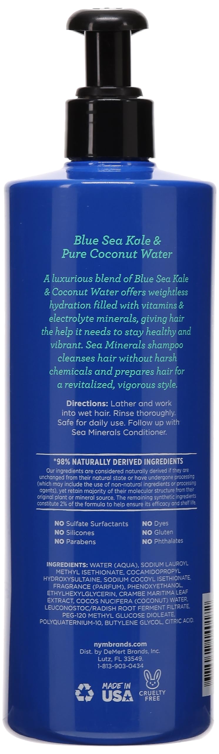 Not Your Mother's Naturals Shampoo, coconut water, 16 Fl Oz