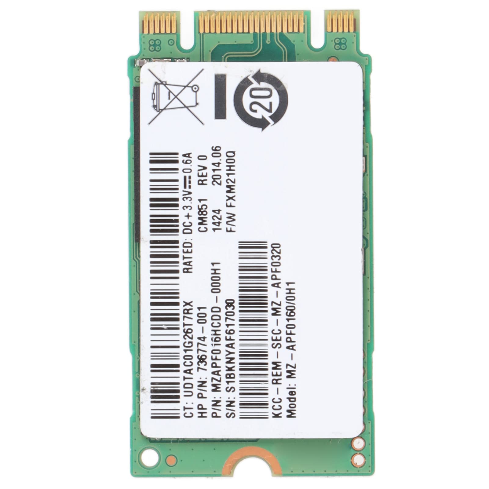 Bewinner M.2 2242 SSD, 16GB Gamer SSD 42mm Internal NGFF SSD Solid State Drive Compatible with Desktop PC Laptop