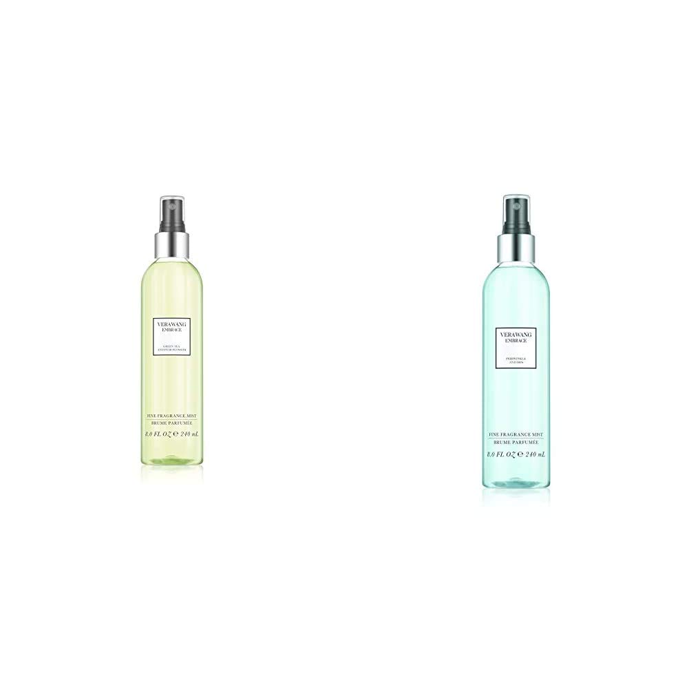 Vera Wang Embrace Body Mist Spray for Women, Green Tea & Pear Blossom, 8 Fluid Oz with Periwinkle and Iris Scent, 8 Ounce Body Mist Spray Passionate