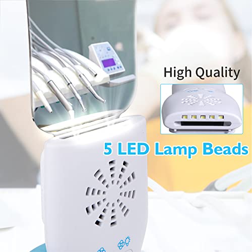 ANNWAH Dental Photography Mirrors Fog Free - Pofessional Dental Occlusal Mouth Mirror Anti-sctraching Surface Intraoral Mirrors with Handle