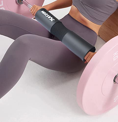 Barbell Pad Hip Thrust Pad Squat Pad Foam Sponge Pad for Squats, Lunges and Hip Thrusts,Provides Relief To Neck and Shoulders While Training,Suitable for The Use In The Gym(black)
