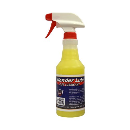 Detail King Wonder Lube Clay Lubricant - 16 Oz - Water-Based Lubricant - Creates a Slick Surface for The Claying Process