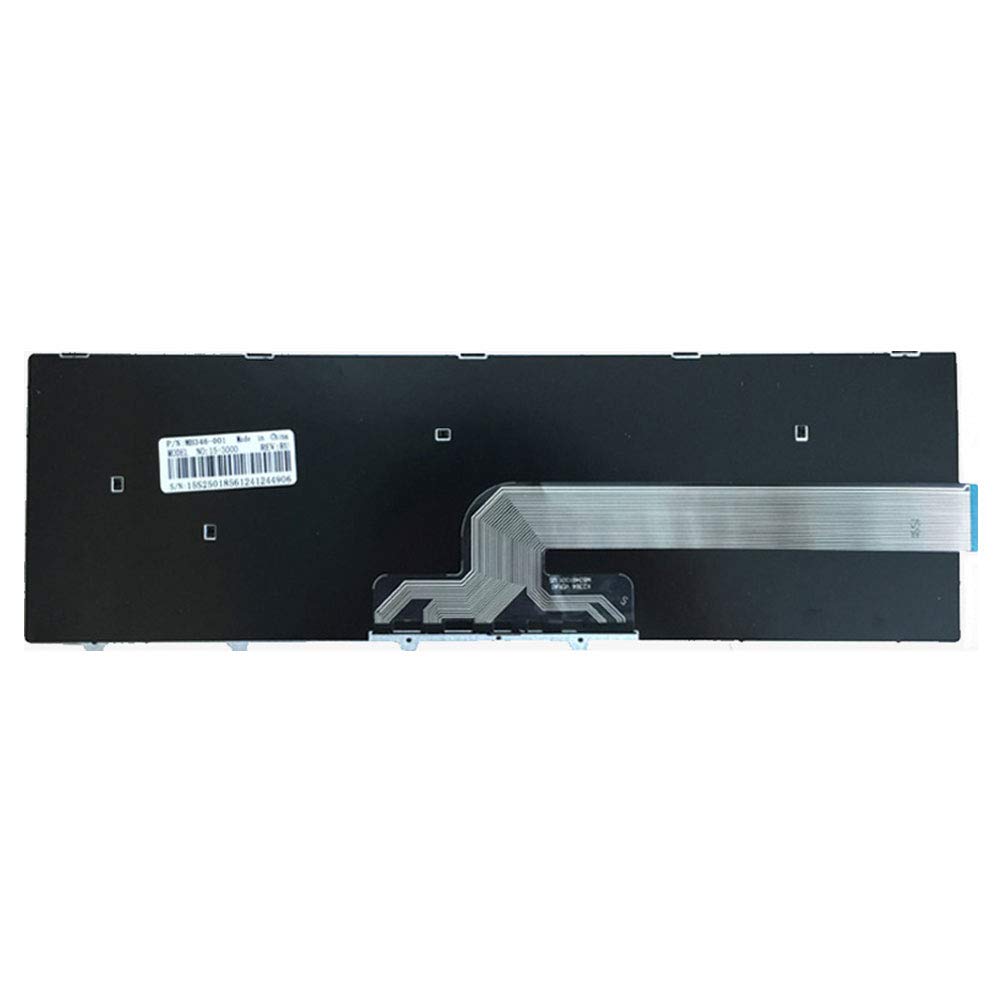 Laptop Replacement Keyboard Fit Dell Latitude 3550 3560 3570 US Layout White Word