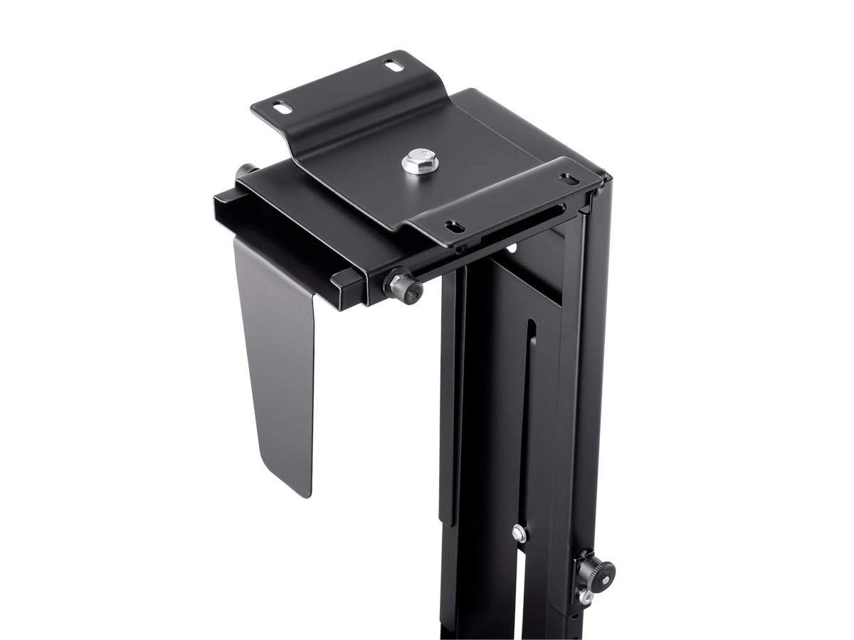 Monoprice PC Tower Holder - Adjustable Under Desk Mount, Designed for Use with Sit-Stand Desks - Workstream Collection