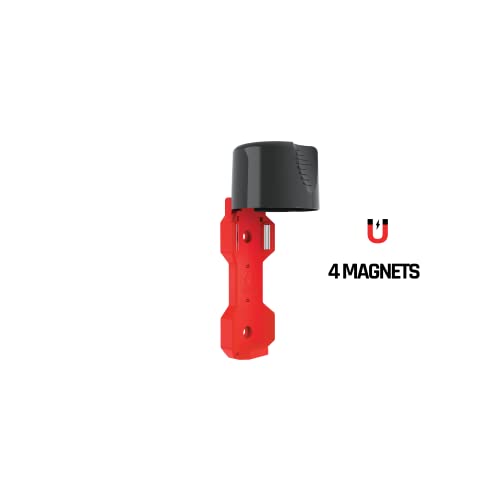 EZRED Magnetic Spray Can Holder 3-Pack Flexible Non-Marring Polymer Lid Holder
