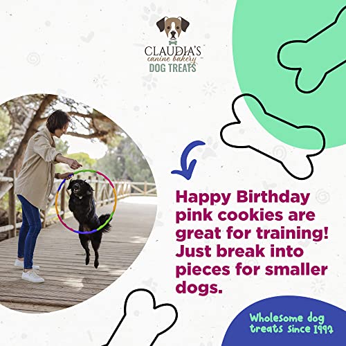 Claudia's Canine Bakery - Happy Birthday Pink Cookie Gift Box, 11 oz.