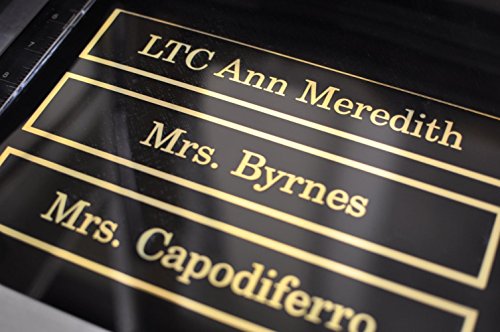 Desk Name Plate with Card Holder | Custom Name Plate | Personalized Desk Plate with Business Card Holder