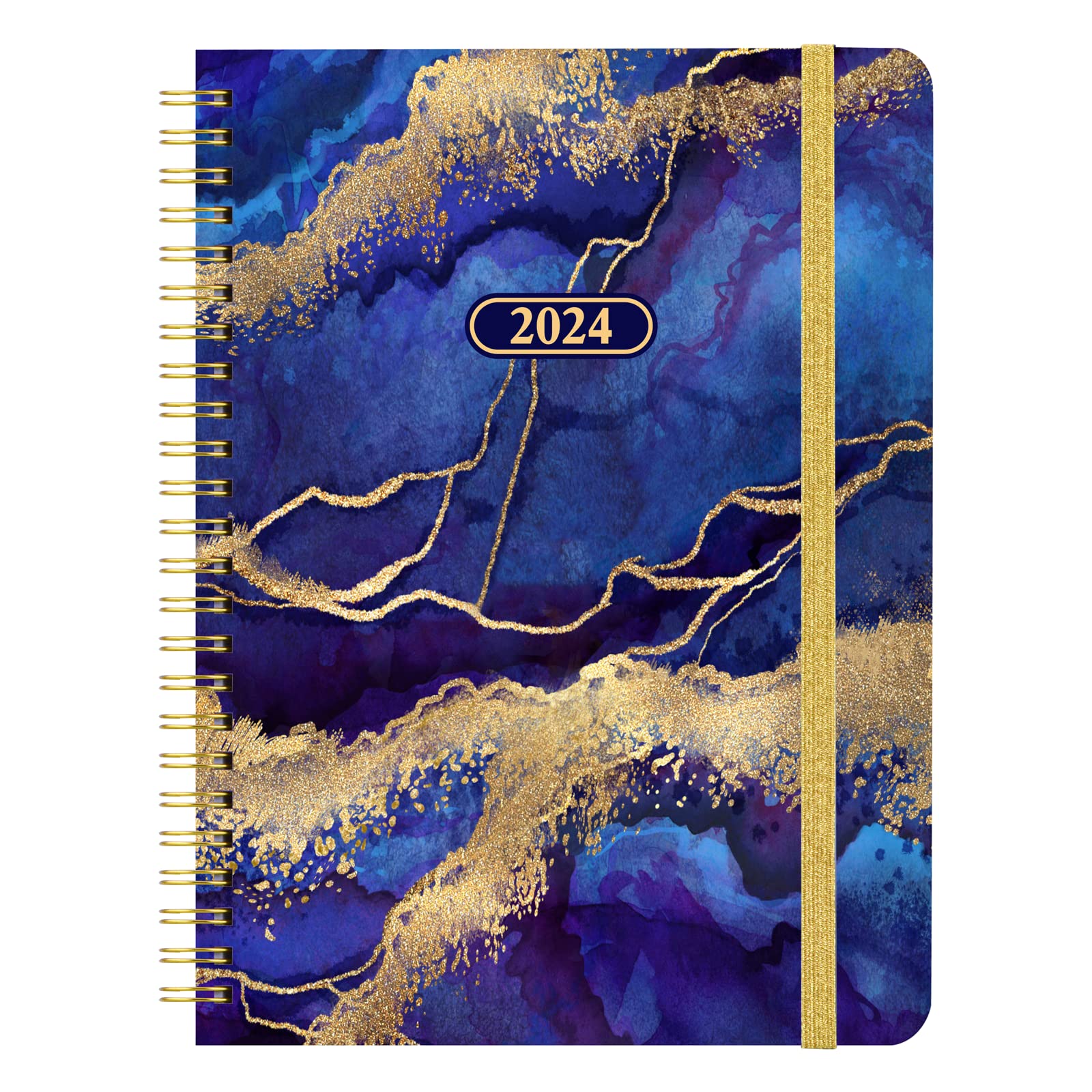 2024 Planner - 2024 Academic Weekly & Monthly Planner with Monthly Tabs, Daily Planner Yearly Agenda Calendar Organizer, Jan 2024-Dec 2024, 6.3" x 8.5"
