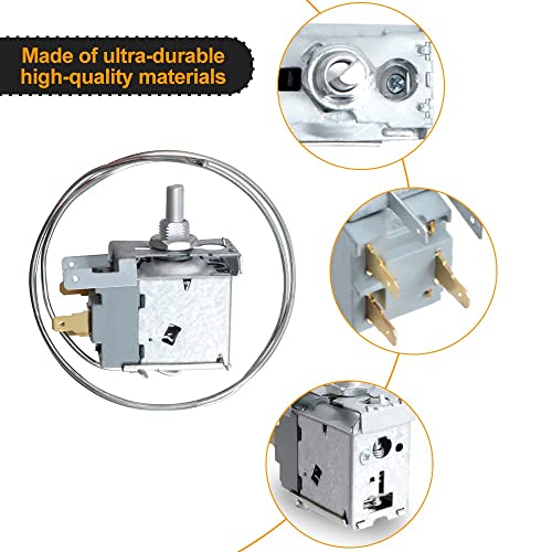AC 220V 6A 3 Pin Freezer Refrigerator Thermostat WDF-18