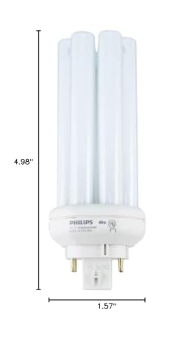Philips 268235 - PL-T 26W/30/4P/ALTO - 26 Watt Triple Tube Compact Fluorescent Light Bulb, 3000K