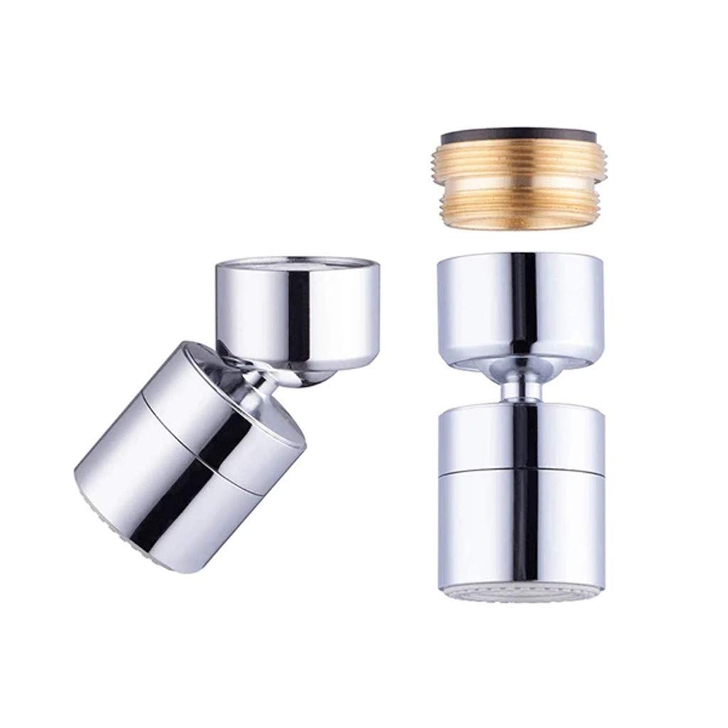 360° Rotate 2-Flow Faucet Water Bubbler Home Kitchen Saving Tap Head Spray Nozzle Replacement Anti-Splash Tap Booster Shower and Water Saving Faucet for Kitchen