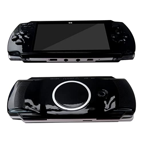4.3'' Retro Portable Mini Handheld Video Game Console 8GB 128-Bit LCD Kids Color Game Player Built-in 10000 Games(Black), US Ship