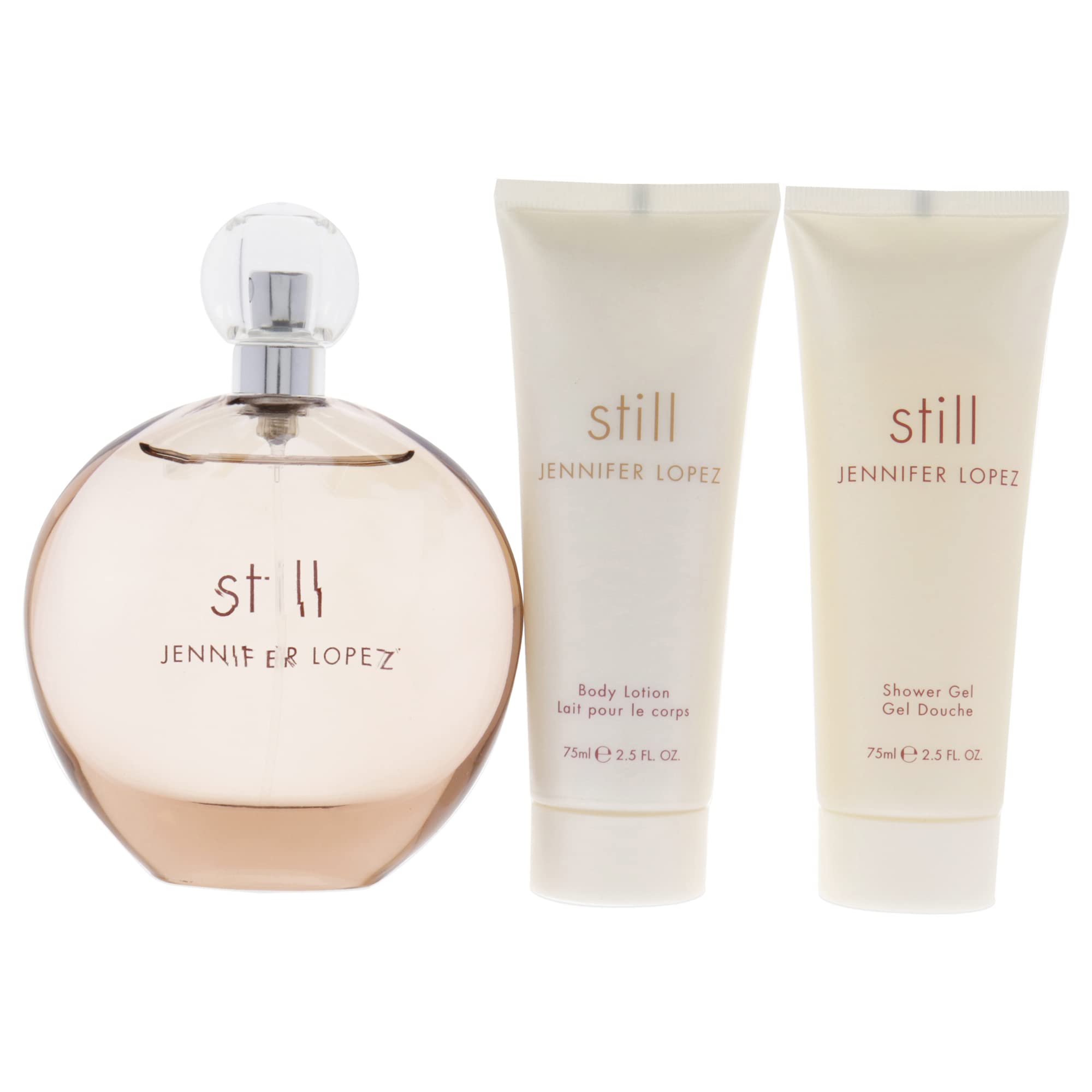 Jennifer Lopez Still By Jennifer Lopez for Women - 3 Pc Gift Set 3.4oz Edp Spray, 2.5oz Body Lotion, 2.5oz Shower Gel, 3count