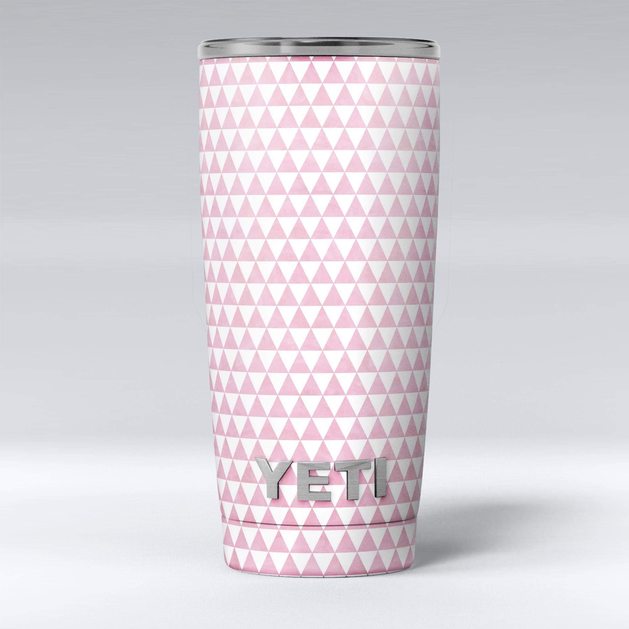 Design Skinz The Micro Pink Polka Dots - Skin Decal Vinyl Wrap Kit Compatible with The Yeti Rambler Cooler Tumbler Cups