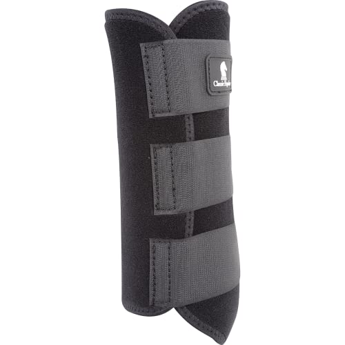 Classic Equine EZ Wrap Lite Hind Splint Boots, Black