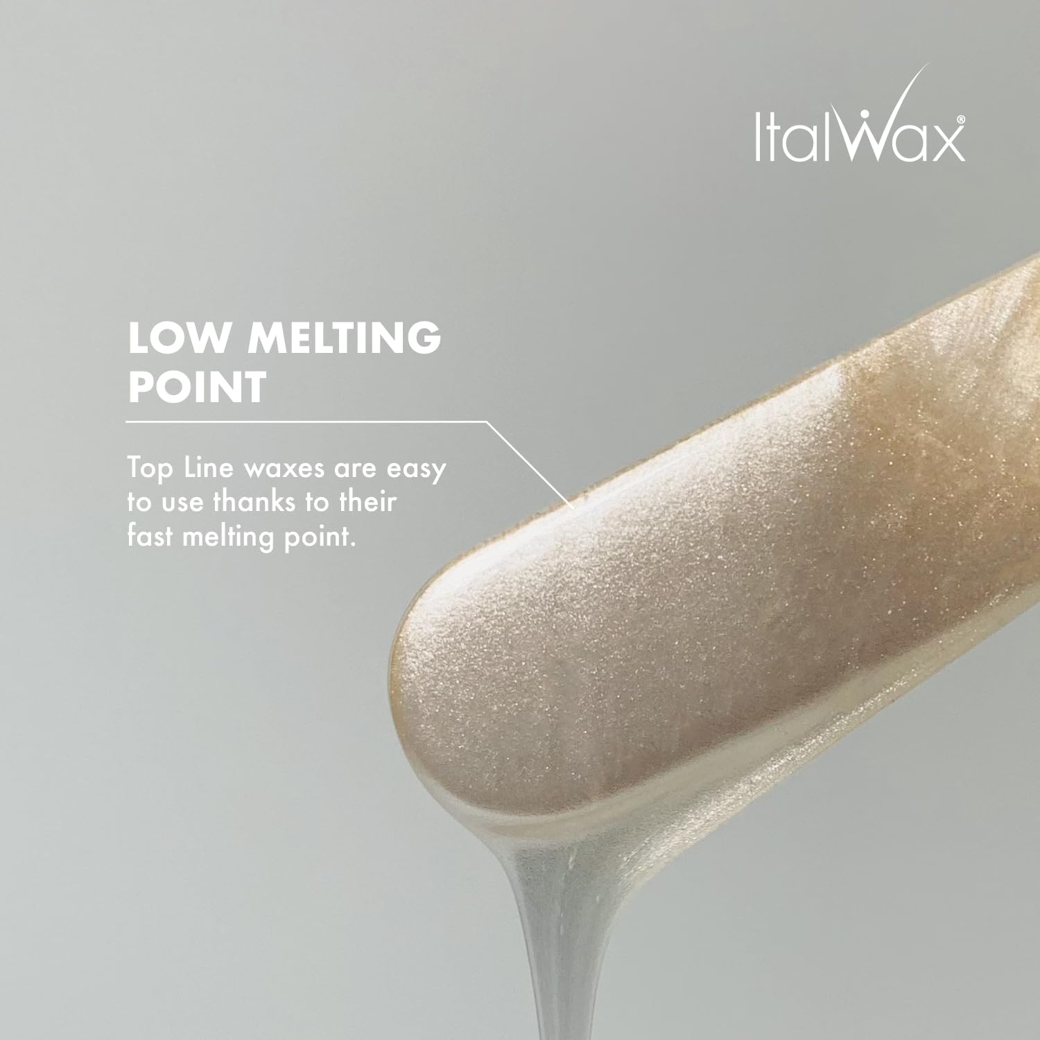 Italwax Top Line Crystal - 750g / 1.65lb - Hard wax beads for hair removal - Unscented - Synthetic formulation ideal for sensitive skins - Recommended for Bikini Area and Armpits