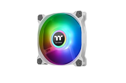 Thermaltake Pure Duo 12 ARGB White 2 Pack PC Case Fan 120mm CL-F097-PL12SW-A FN1466