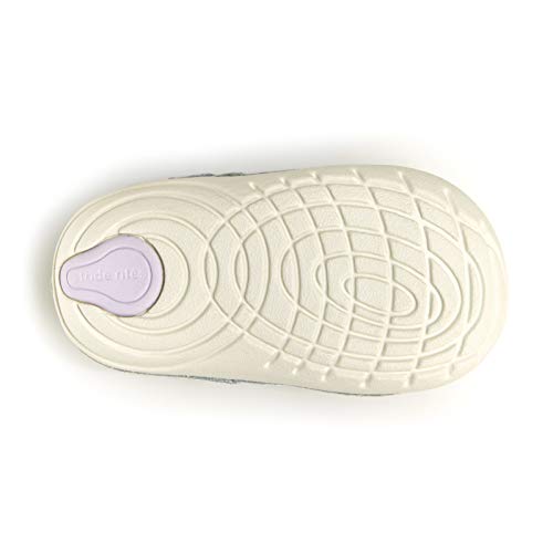 Stride Rite baby girls Soft Motion Liliana Mary Jane Flat, Iridescent, 3.5 Infant US