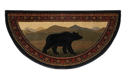 Goods of the Woods Wilderness Hearth Rug, Area Rug, Welcome mat, Cabin, Nature