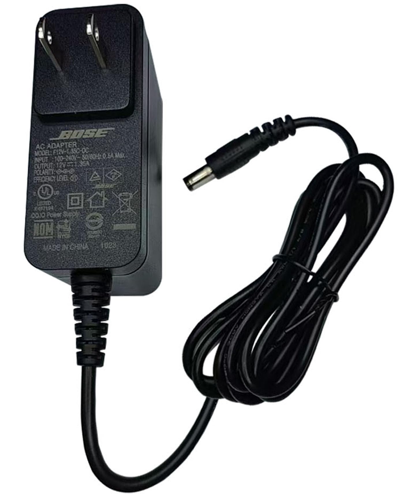 OEM Genuine 12V 1.35A UL AC/DC Adapter for Bose 415209 SoundDock XT 626209-1900 Sound-Dock-XT Speaker Lightning Connector F12V-1.35C-DC F12V-135C-DC ITC12V-1.35C-DC DC12V 12.0V Power Supply Charger