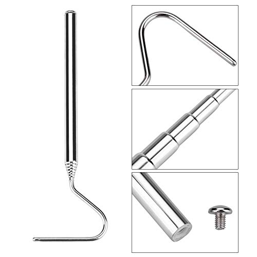 Fdit Snake Reptile Catcher Stainless Steel Extensible Telescoping Capture Hook